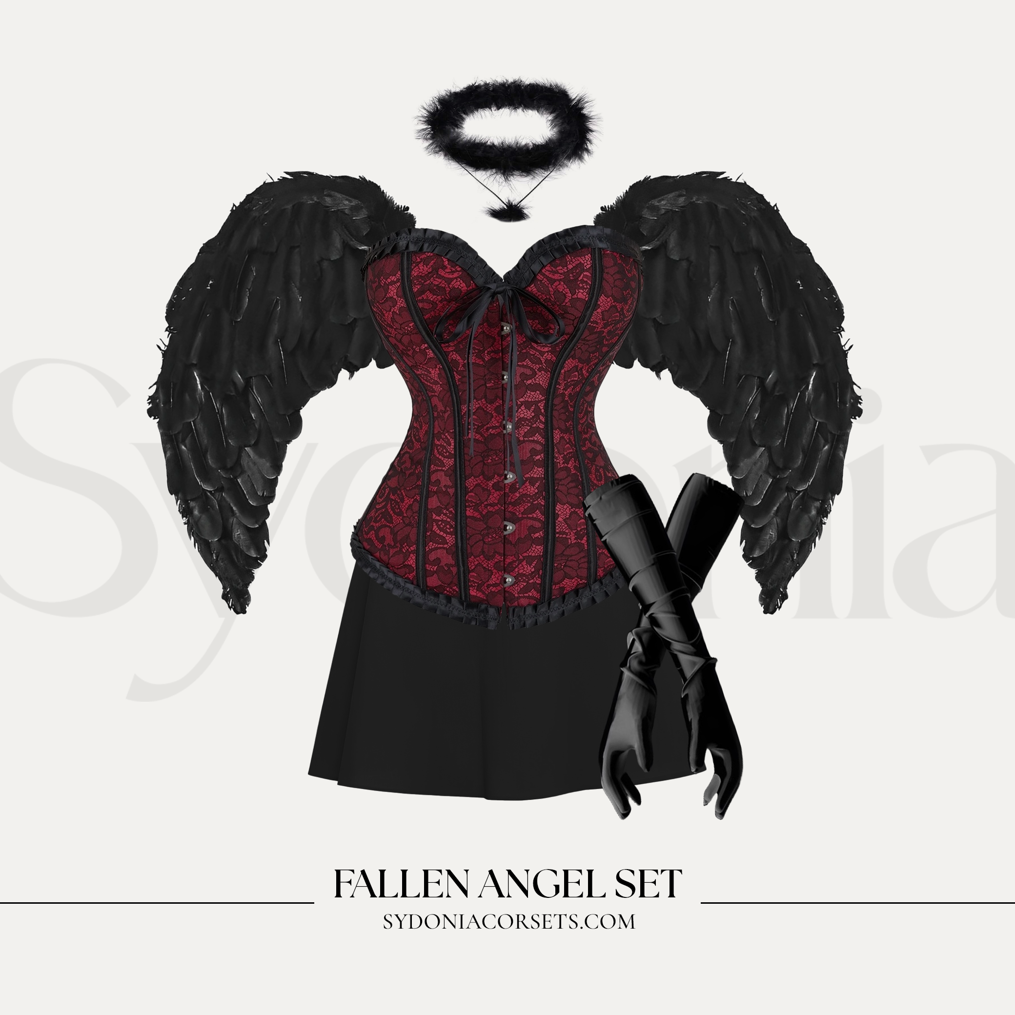 Set Fallen Angel – Sydonia Corsets